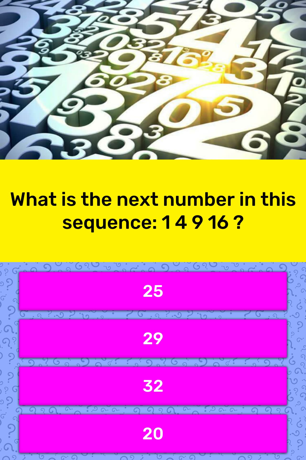 What Is The Next Number In This Trivia Answers QuizzClub