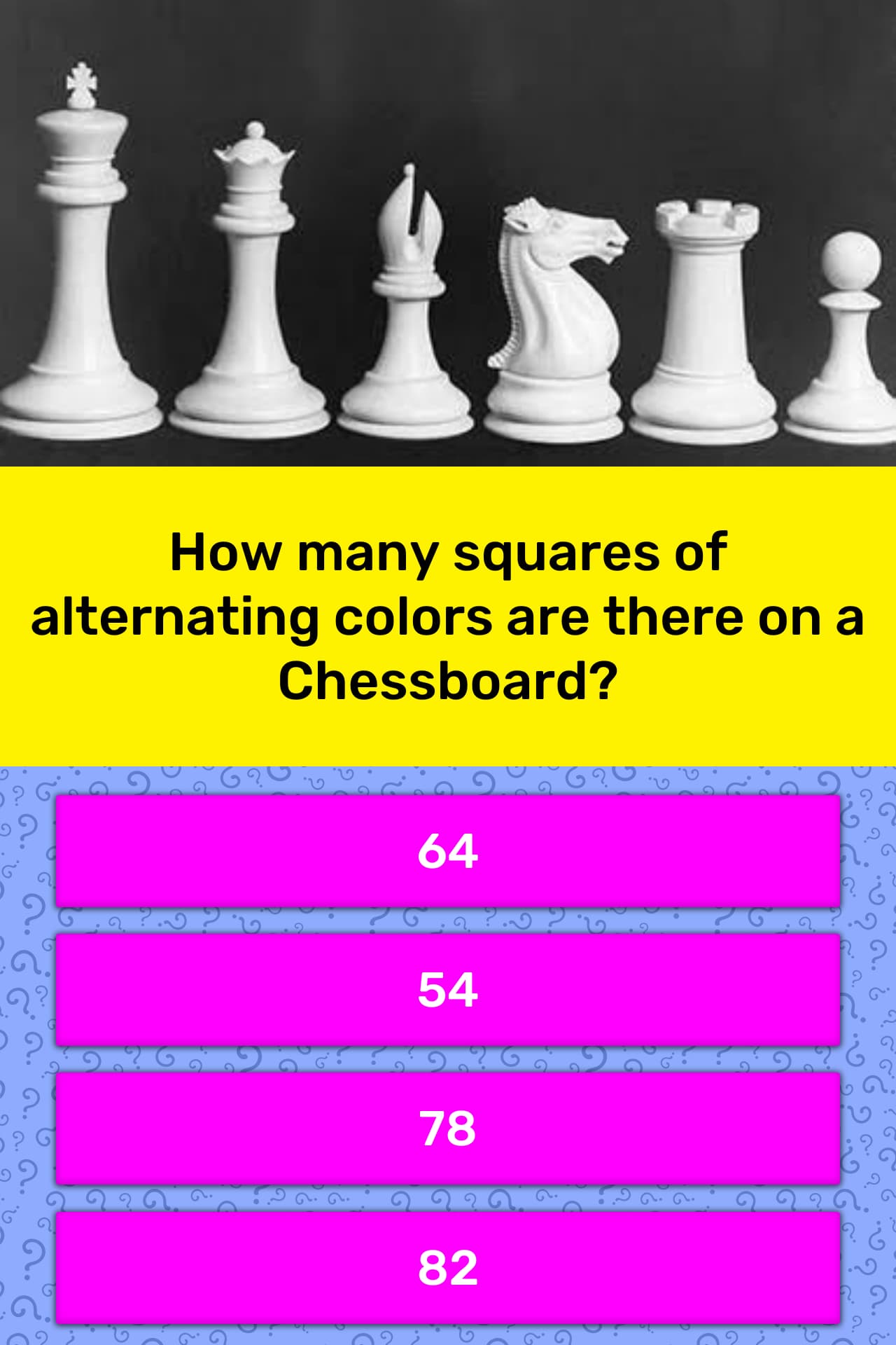 How Many Squares Of Alternating Trivia Answers QuizzClub