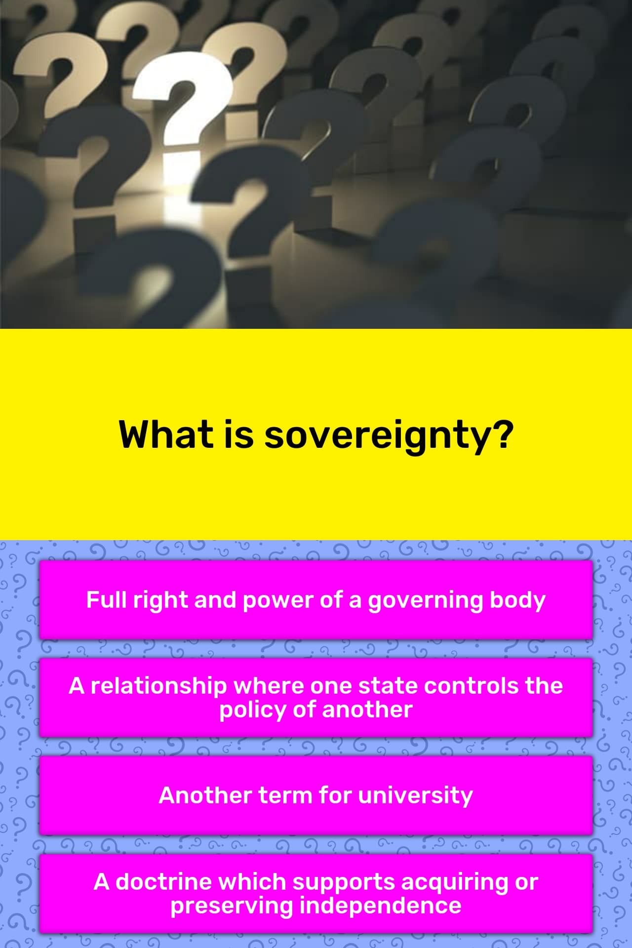 Sovereignty Pronunciation