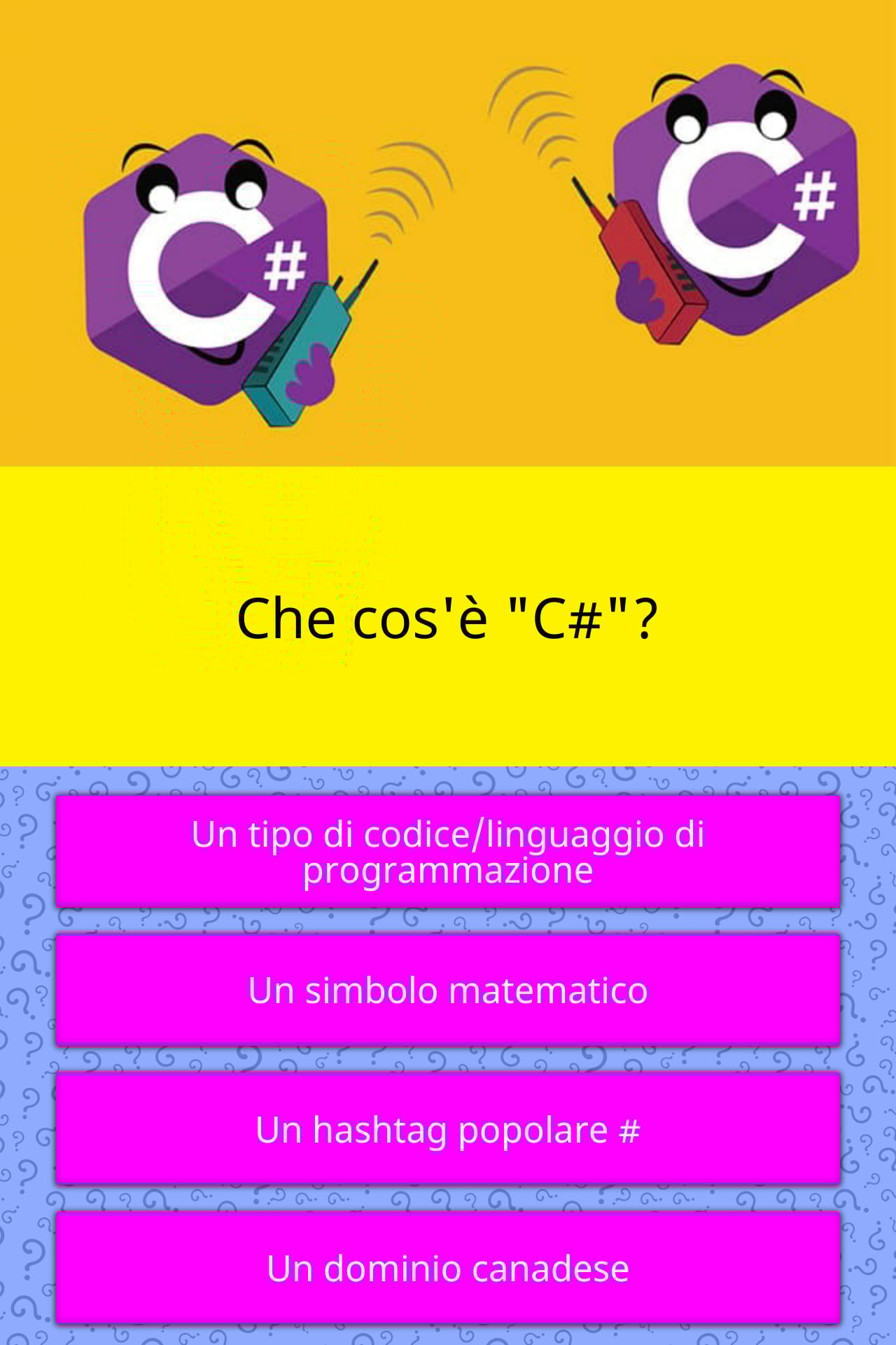 What Is C Trivia ions QuizzClub