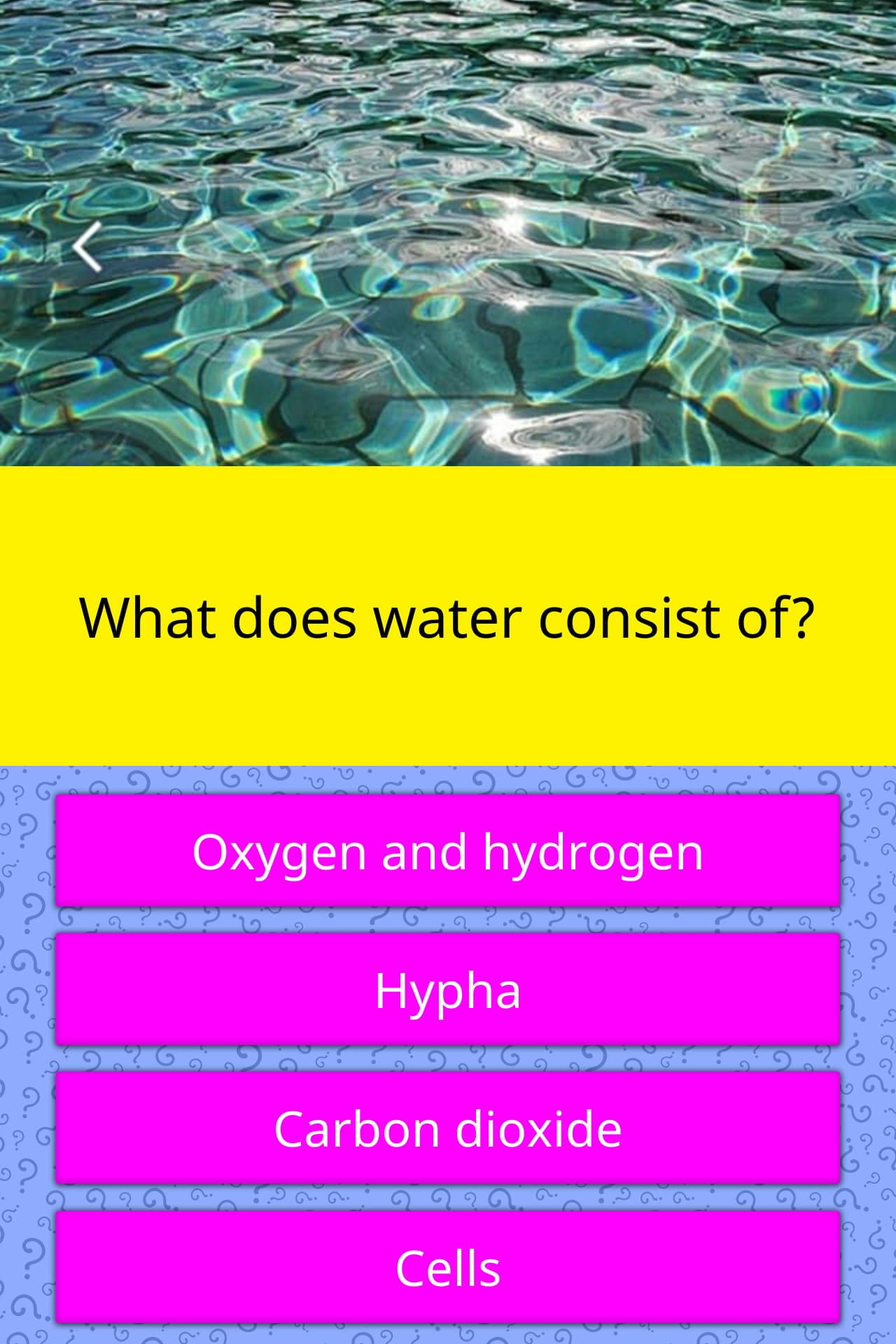 What Does Water Consist Of Trivia ions QuizzClub